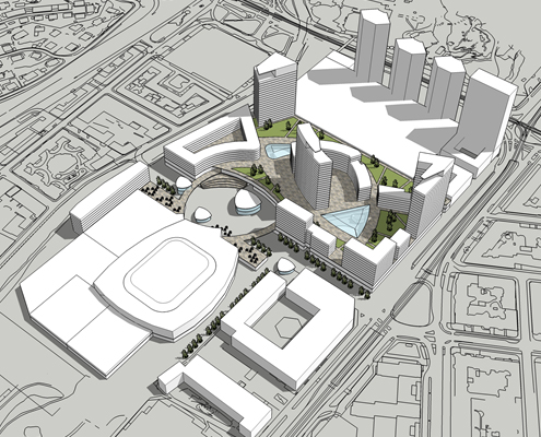 Multifunctional Arena City - Voodoo Associates